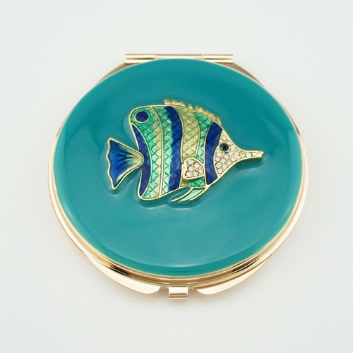 China Supplier of Enamel Painted Marine Compact Mirror