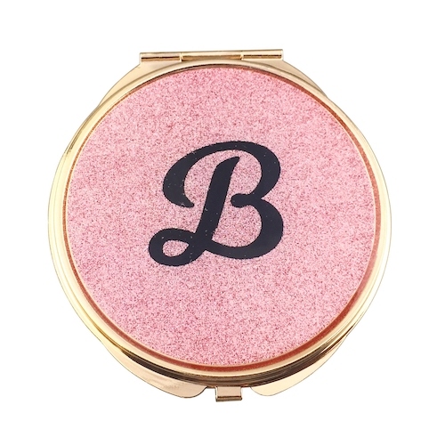 China Supplier of Letter B Compact Mirror for Birthday Gifts